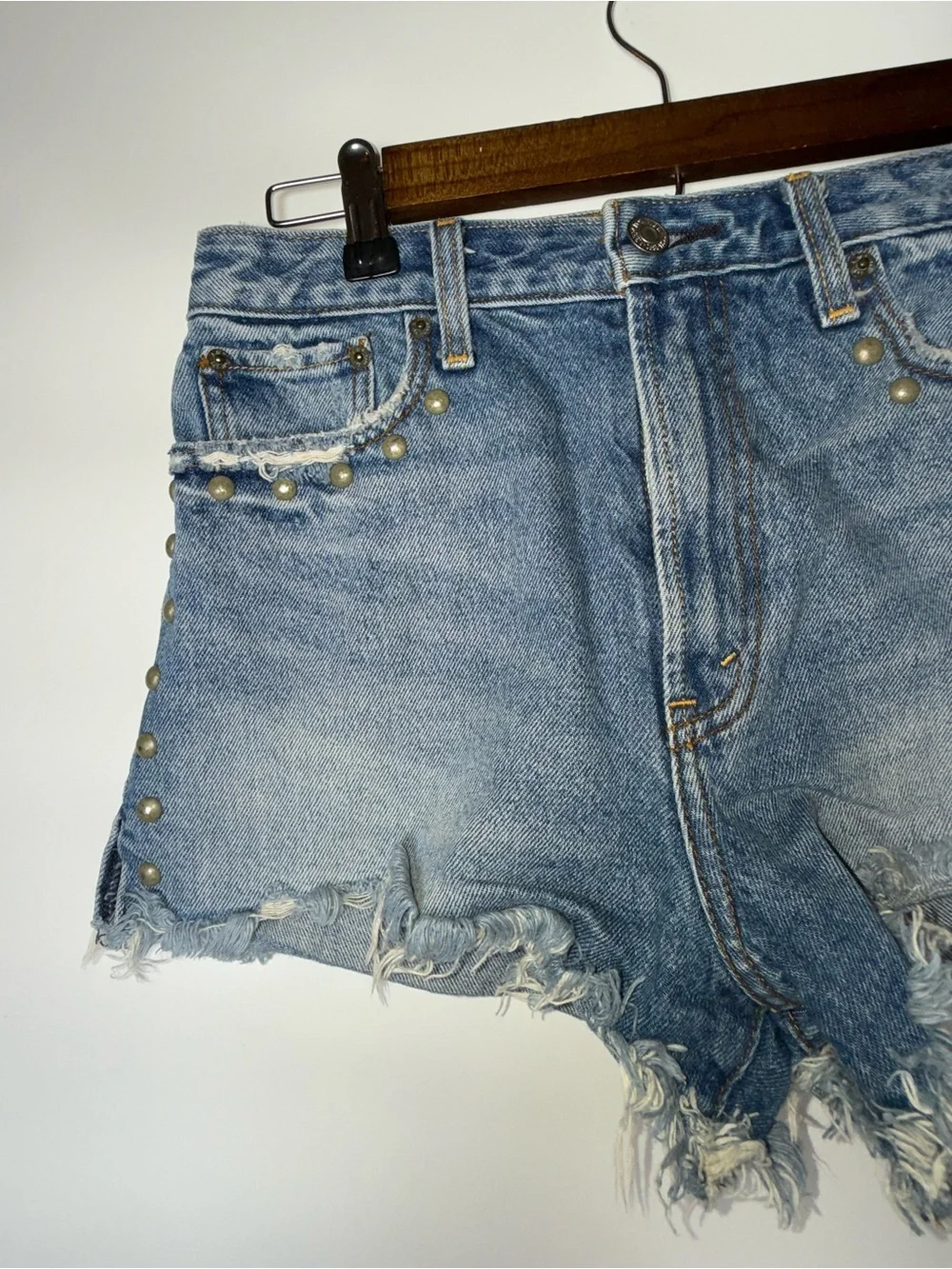 Abercrombie & Fitch | Shorts | Abercrombie Fitch Annie High Rise Shorts ...